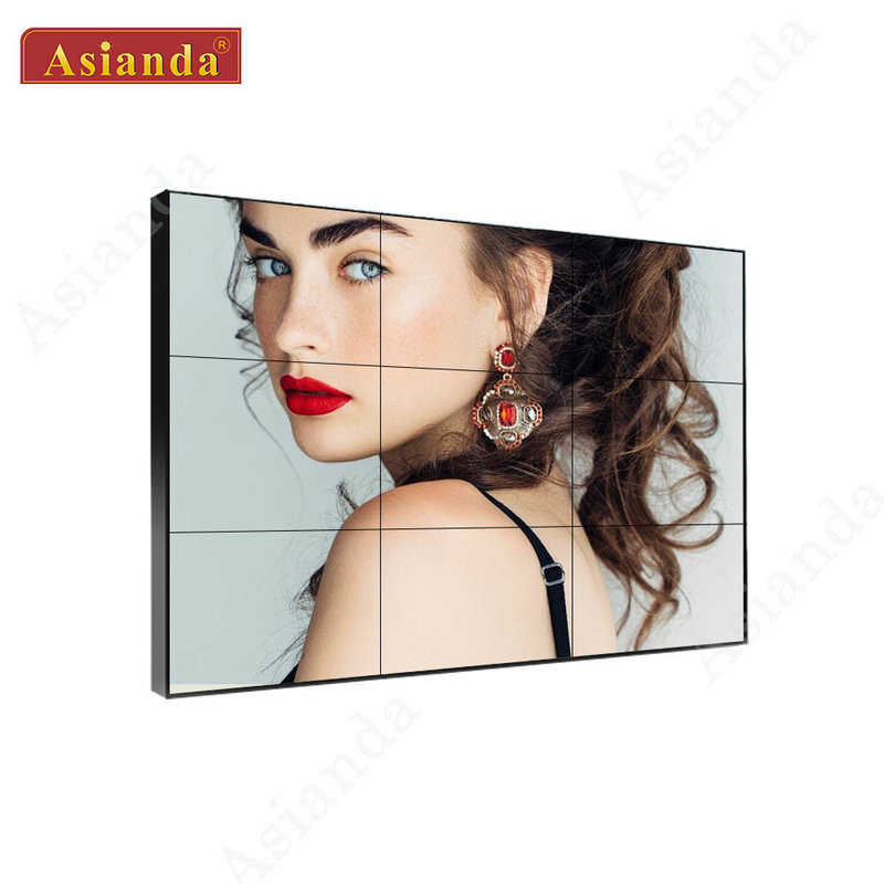 49inch LG 3.5mm Residential Video Wall for Advertising with Video Wall Controller 2x2 supplier