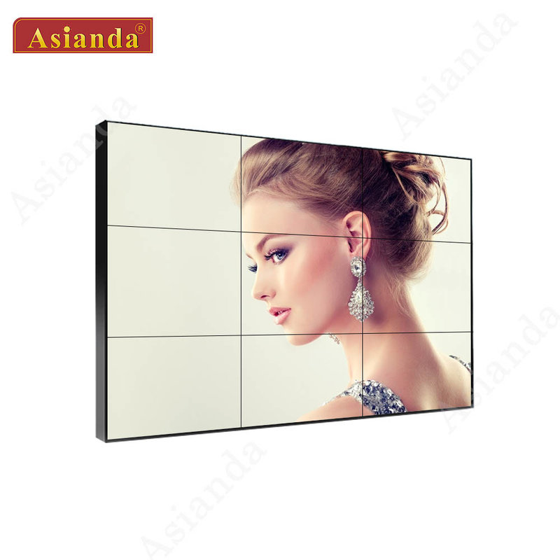 Indoor Narrow Bezel LCD Video Wall with 49inch LG 3.5mm LCD Panel LCD Touch Video Wall supplier