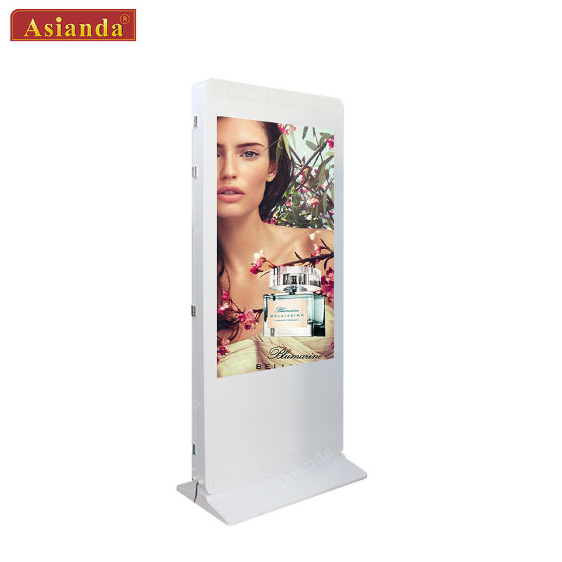 Dual Screens Stand Alone Digital Signage Cloud Based Remote Digital Signage Display Monitor supplier