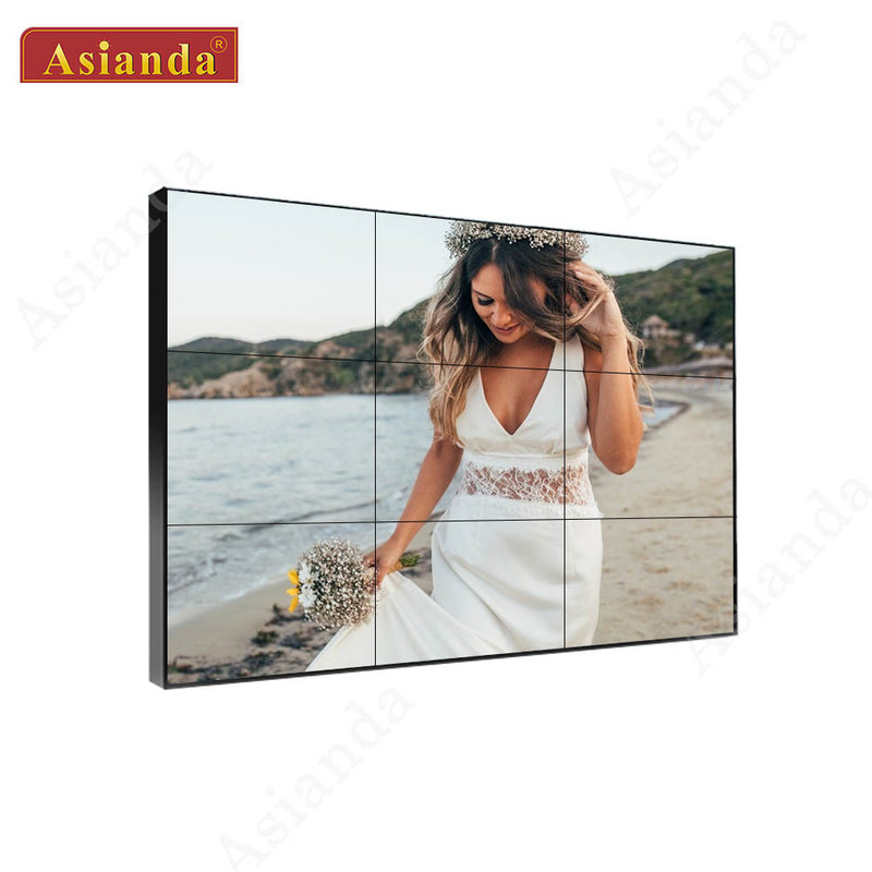 49” Super narrow bezel 3.5mm LCD Video Wall Indoor LG LCD Advertising Screens supplier