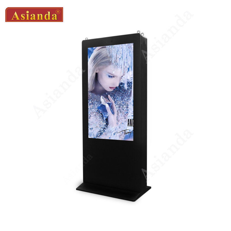 Multi Size Outdoor Floor Standing LCD Advertising Display Outdoor Digital Kiosk supplier