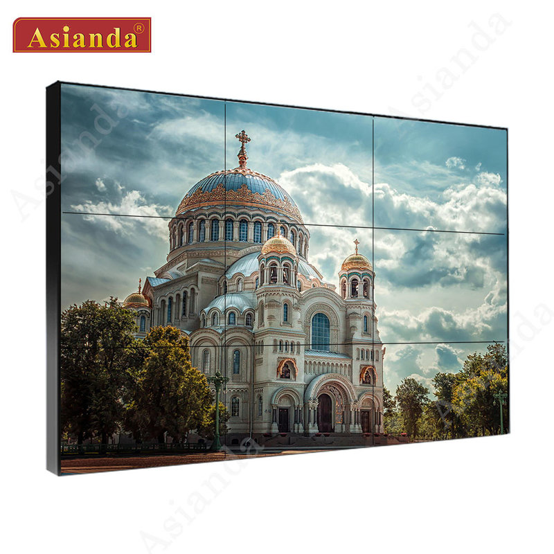 LG 0.88mm Seamless LCD Video Wall Zero Bezel Video Wall 55inch supplier