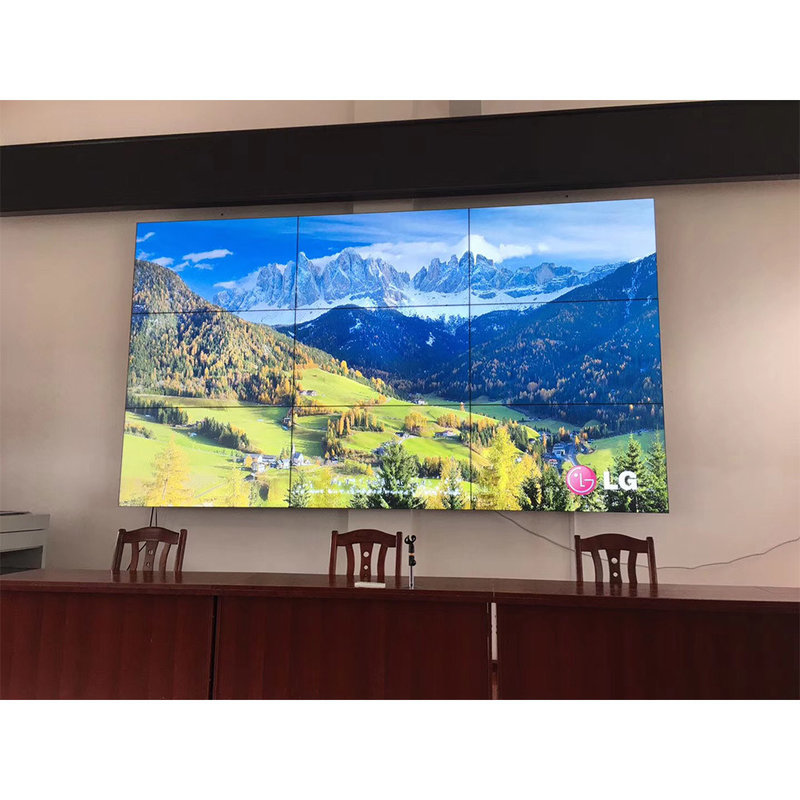 55inch samsung video wall surveillance cctv video wall data lcd video wall for central room supplier