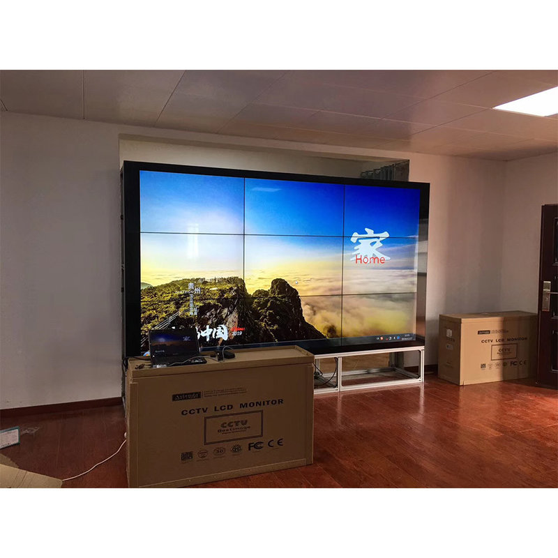 55inch Indoor Wall video display CCTV monitoring video wall 2x3 with wall mount bracket supplier