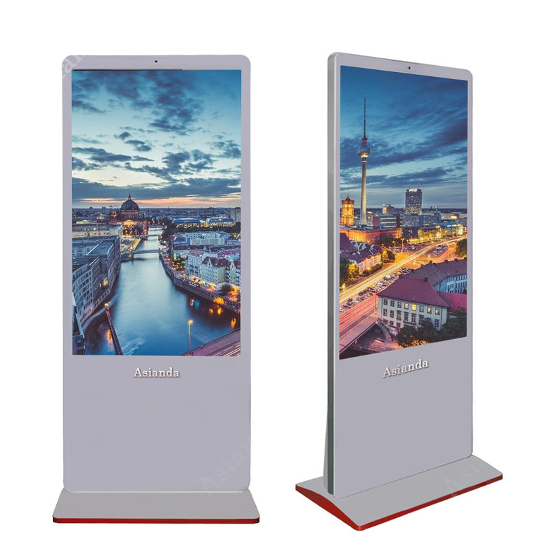 49inch 10 points capacitive touch LCD digital signage totem wifi 4G standing LCD totem display supplier