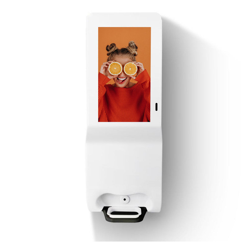Hand Sanitizer Dispenser LCD Digital Signage Life Care Gel Foam Sanitizer Dispenser LCD Display Screen supplier