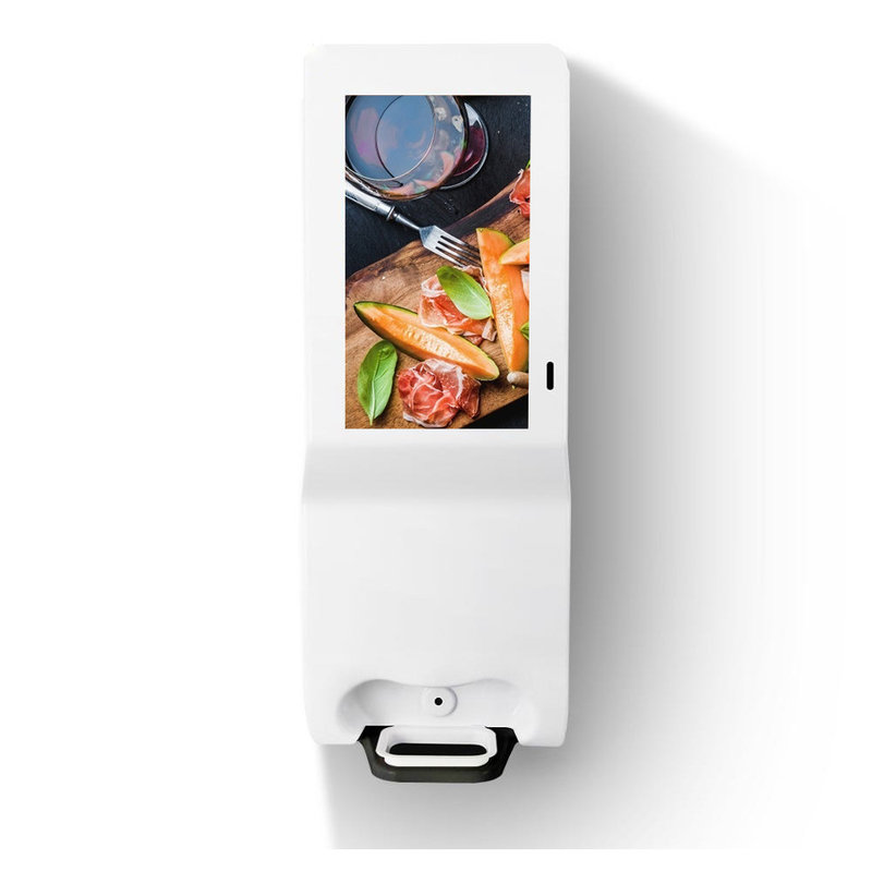 3000ml Auto Hand Sanitizer Digital Signage Automatic Dispenser Hand Sanitizing LCD Digital Screen Advertising Player supplier