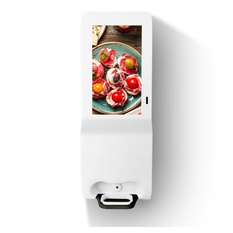 3000ml Automatic Hand Sanitizer Dispenser LCD Display Auto Gel Dispenser Digital Signage supplier