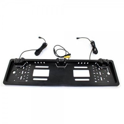 Factory Price ASPRICH European License Plate Car Reversing Parking Sensor with HD Rear View Camera