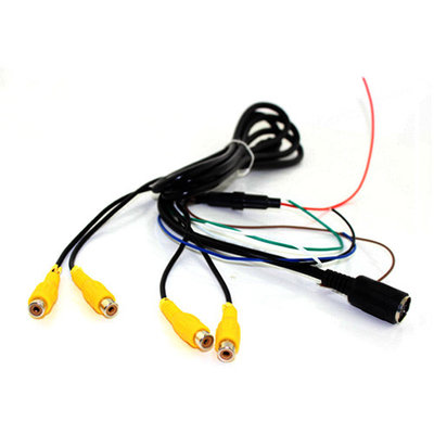 Best Selling OEM Car Truck Van Trailer Rear Monitori 7" Quad Color TFT LCD Monitor Screen PA707