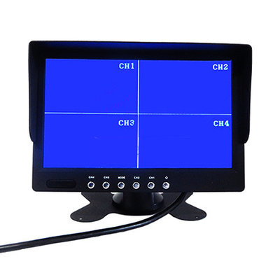 Best Selling OEM Car Truck Van Trailer Rear Monitori 7" Quad Color TFT LCD Monitor Screen PA707