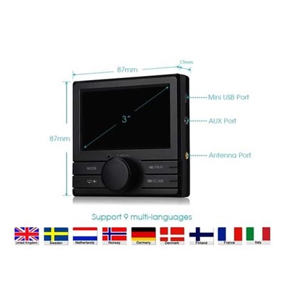 DAB Box For Car Stereo radio tuner digital radio tuner for car stereo player DBA003