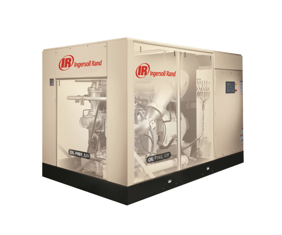 Original Ingersoll rand 190-300 kW Oil-Free Sierra Oil-Free Rotary Screw Air Compressors