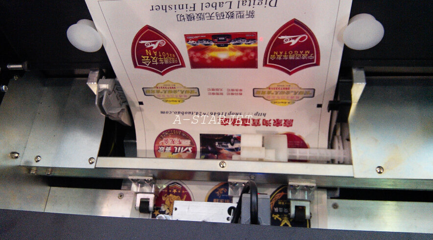 A4 Size Auto Sheet Fed Digital Cutter For Label Solution in Cutting Paper Lables