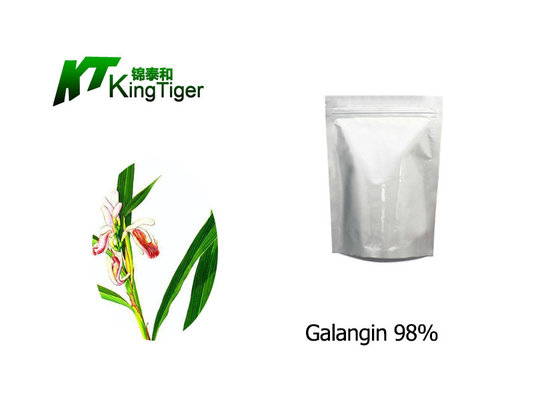 Natural Pure Galangal Extract Powder , 98% HPLC Galangal Root Powder