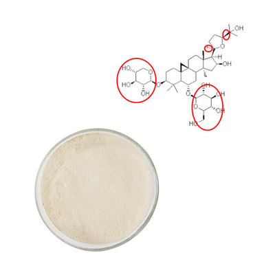 Brown Yellow Powder Astragaloside IV 50% Astragalus Membranaceus Telomerase CAS 84687 43 4