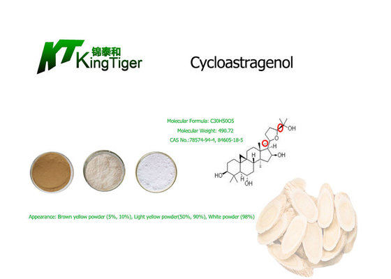 Telomere Support Cycloastragenol Powder Astragalus Root Extract CAS 84605-18-5