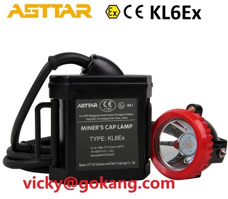 ATEX miner led safety cap lamp KL6Ex 7500lux