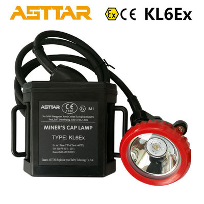 LED Safety Cap Lamp KL6Ex 7500Lux