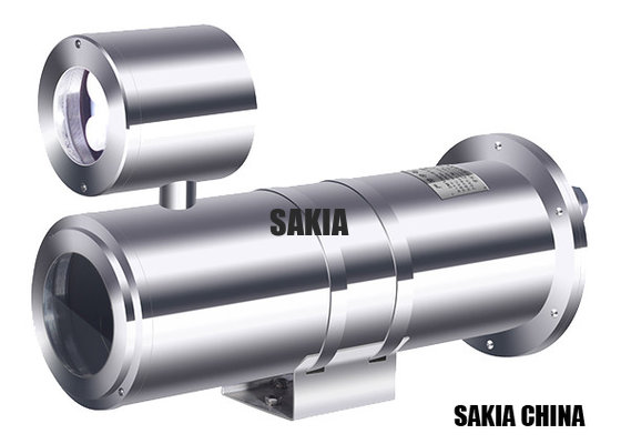 Hazardous Area Night Vision Fixed Explosion Proof CCTV Camera Housing With IR Illuminator