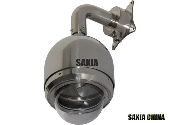 SS316L SS304 stainless Infrared light Network explosion proof PTZ Dome zoom camera SY14