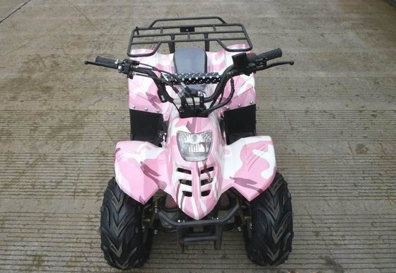 Camo Gasoline Powered Mountain Quad ATV 125cc 4 Wheel Racing Quad ATV Adult