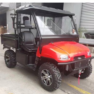 ATV-TY farm use CDI start ATV 4WD 1200cc UTV diesel quad with rear bucket
