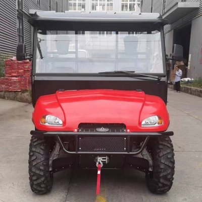 ATV-TY farm use CDI start ATV 4WD 1200cc UTV diesel quad with rear bucket