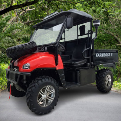 ATV-TY farm use CDI start ATV 4WD 1200cc UTV diesel quad with rear bucket