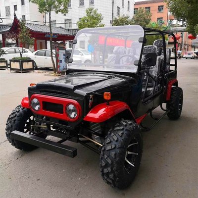 ATV-TY brand side by side automatic UTV 12inch wheels quad 300cc travel use4WD with 4 seats