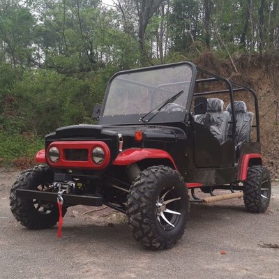 ATV-TY brand side by side automatic UTV 12inch wheels quad 300cc travel use4WD with 4 seats