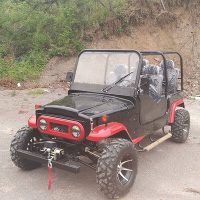 ATV-TY brand side by side automatic UTV 12inch wheels quad 300cc travel use4WD with 4 seats