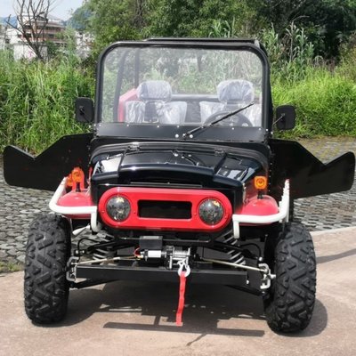 ATV-TY brand side by side automatic UTV 12inch wheels quad 300cc travel use4WD with 4 seats