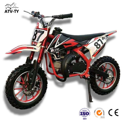 Hot selling 49cc CE certified motocross pocket bike for kids outdoor 50cc dirt bike four styles are available