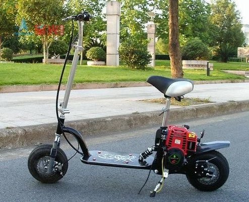 49cc 50cc 2-stroke Cheap Mountain Gas Scooter foldable 9 inch tire