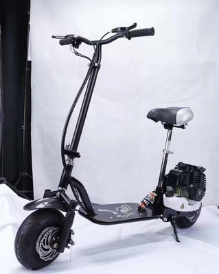 49cc 50cc 2-stroke Cheap Mountain Gas Scooter foldable 9 inch tire