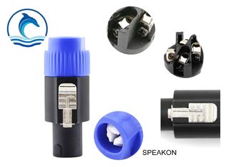4 Pin C-NL4FC Speakon Cable Connector Audio Cable Connector For Loudspeaker