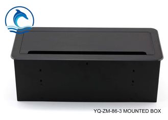 YQ-ZM-86-3 Multicore Stage Box , Table Mounted Outlet Box For Electrical Outlet Connection