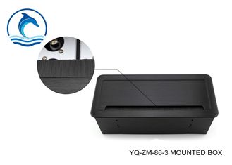 YQ-ZM-86-3 Multicore Stage Box , Table Mounted Outlet Box For Electrical Outlet Connection