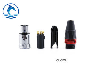 Cannon XLR Audio Connector 3 Pin Female Audio Jack Microphone Connector CL-3FX XLR Male To Female
