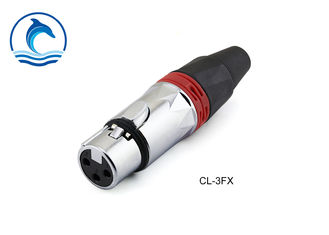 Cannon XLR Audio Connector 3 Pin Female Audio Jack Microphone Connector CL-3FX XLR Male To Female