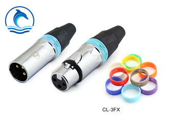 Cannon XLR Audio Connector 3 Pin Female Audio Jack Microphone Connector CL-3FX XLR Male To Female