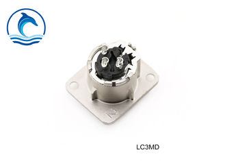 Three Pin LC3MD XLR Input Connector Universal D - Size Metal Body XLR Chassis