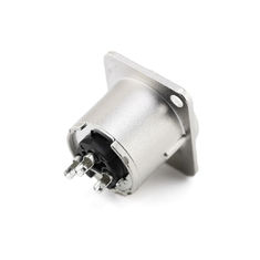 3 Pin XLR Audio Connector D Size Metal XLR Chassis LC3FD 3 Pin XLR Female Connector