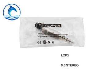 LCP3 1/4" Stereo Jack 6.35mm Stereo TRS Audio Connector Copper Alloy Contact
