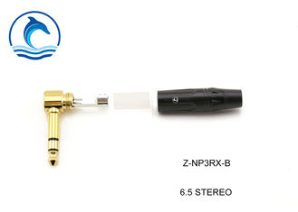 Right Angle Type Stereo Jack TRS Audio Connector Z-NP3RX-B Audio Jack Connector
