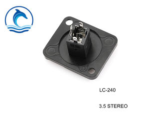 Female Jack TRS Microphone Connector 1/8" Stereo Plug 3.5 Female LC-240