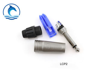 6.35mm TR Video Connector 2 Pole Mono Male Plug Audio Jack Connector For Amplifier Microphone