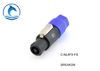 4 Pole Speakon Cable Connector NEUTRIK NL4FX Speakon Plugs Rectangular Shape