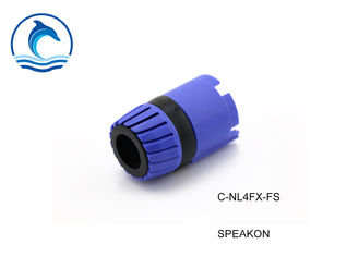 4 Pole Speakon Cable Connector NEUTRIK NL4FX Speakon Plugs Rectangular Shape